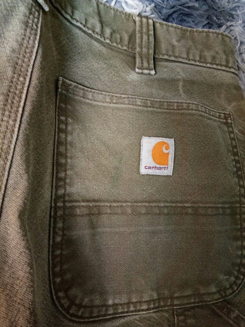 Carhartt RF Relaxed Fit Duck Double-Front Work Pants, Men's Fashion ...