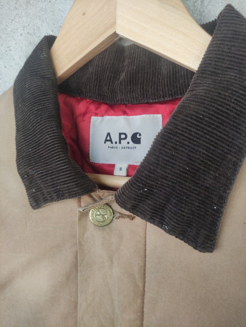 Carhartt x apc work jacket, Men's Fashion, Coats, Jackets and Outerwear ...