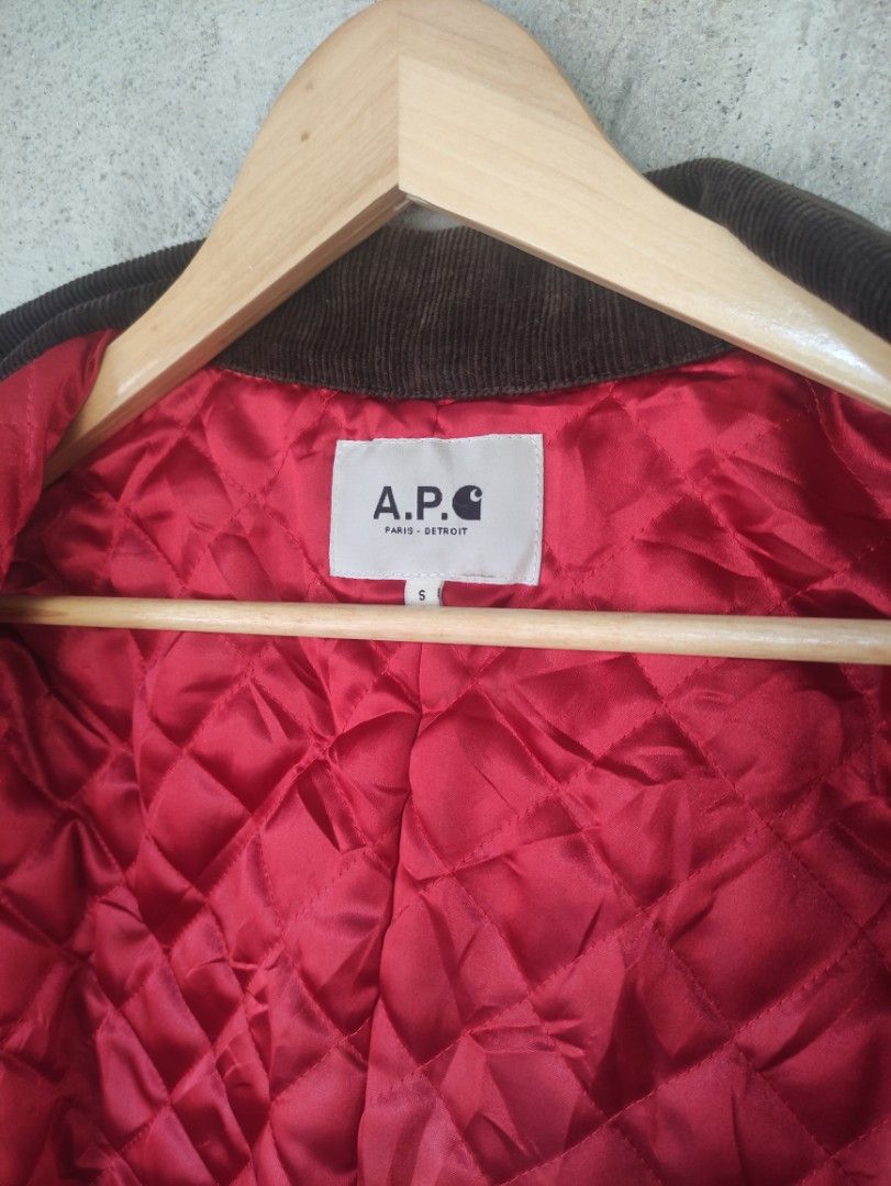 Carhartt x apc work jacket, Men's Fashion, Coats, Jackets and Outerwear ...