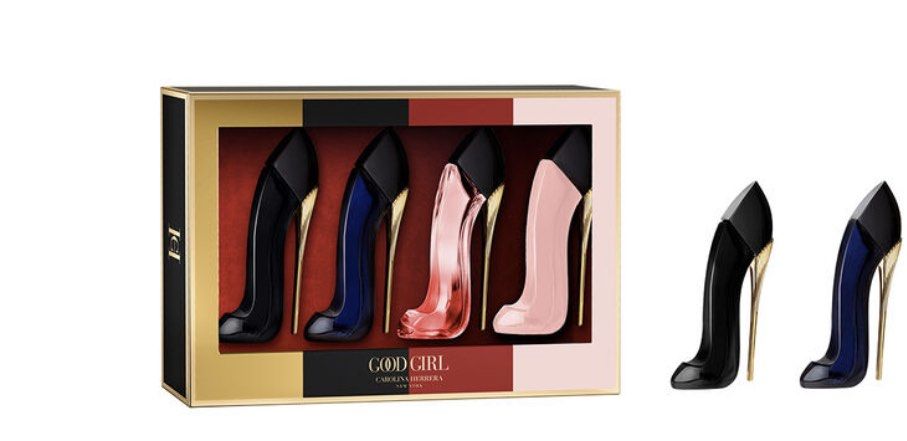 Carolina Herrera CH Good Girl 4PCS (4 x 7ml) Gift Set for Women, Beauty ...