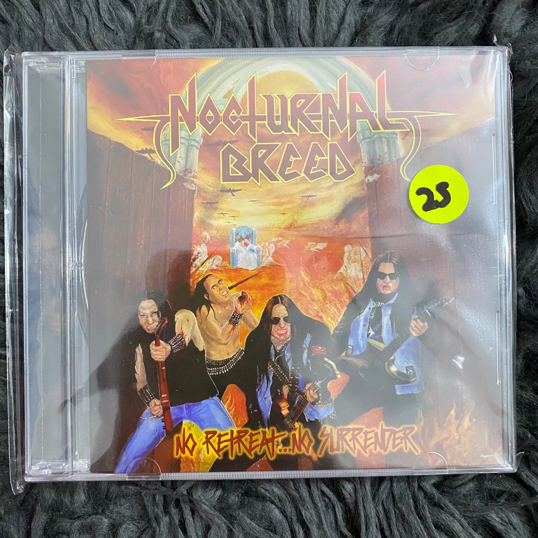 CD NOCTURNAL BREED NO RETREAT..NO SURRENDER, Hobbies & Toys, Music ...