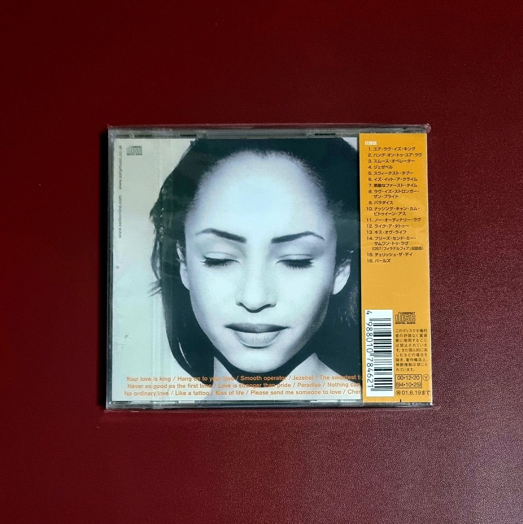 [CD] Sade – The Best Of Sade, Hobbies & Toys, Music & Media, CDs & DVDs ...