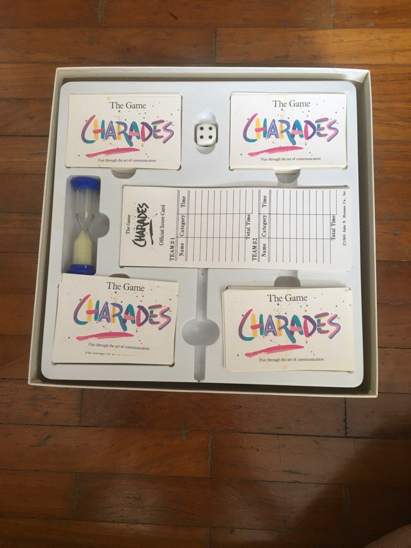 Charades Board Games, Hobbies & Toys, Toys & Games on Carousell