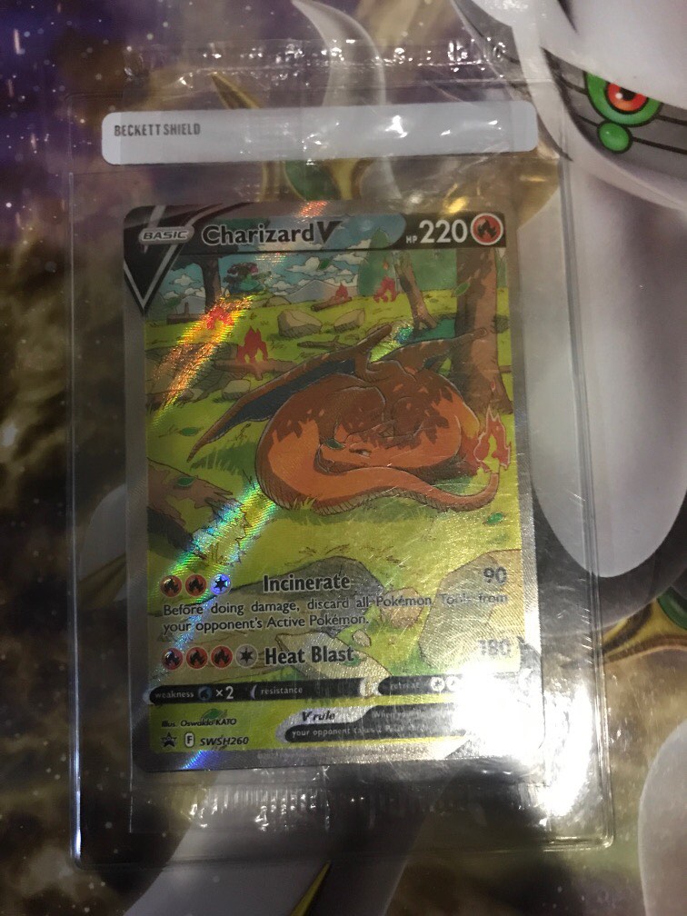 Charizard V, vmax, vstar full art promo sealed, Hobbies & Toys, Toys ...
