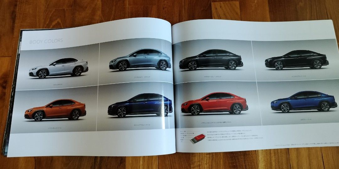 (CHEAP!!!) RARE SUBARU JDM WRX S4 CAR BROCHURE CATALOG CATALOGUE MOOK ...