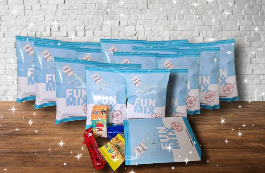 Children's Day Customised 'Chips' Bags for birthdays/ party favors ...