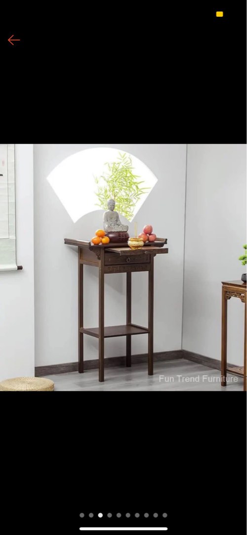 Chinese altar table for Buddha praying, Furniture & Home Living ...