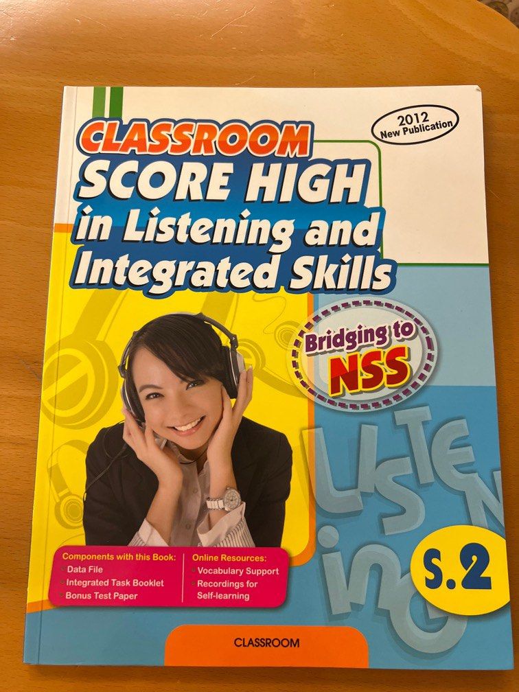 Classroom Score high in listening and intergrated ills S.2, 興趣及遊戲, 書本 ...