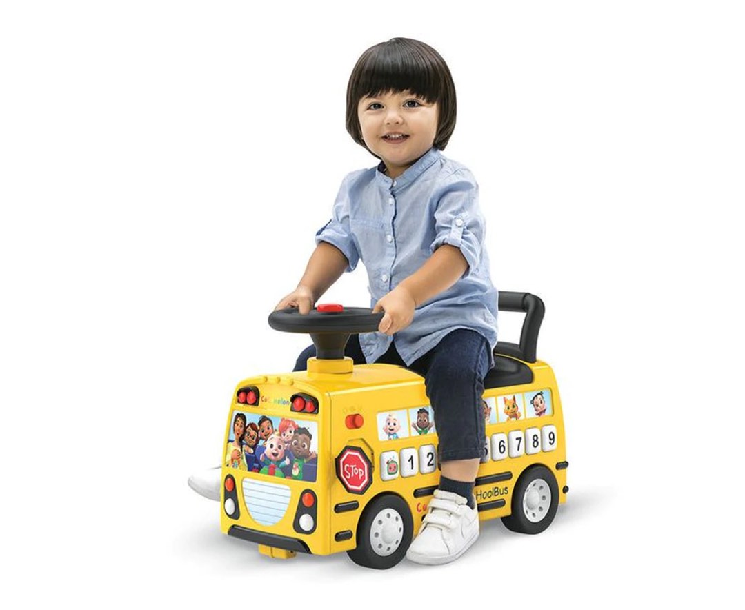 CoComelon School Bus Kids 18m+ Ride On, Hobbies & Toys, Toys & Games on ...