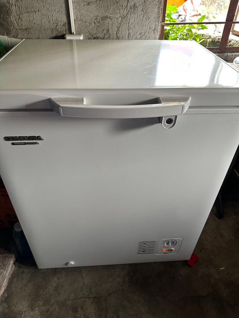 Condura Inverter Chest Freezer 5.0 cu ft, TV & Home Appliances, Kitchen ...