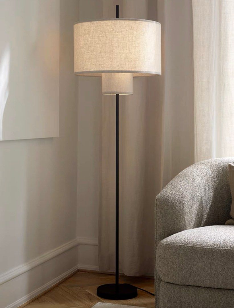 CONNERS Modern Table & Standing Lamp, Furniture & Home Living, Lighting ...