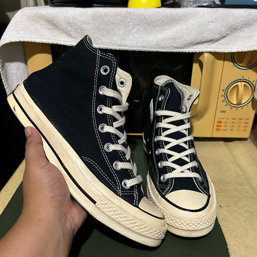 CONVERSE CHUCK 70s BLACK, Women's Fashion, Footwear, Sneakers on Carousell