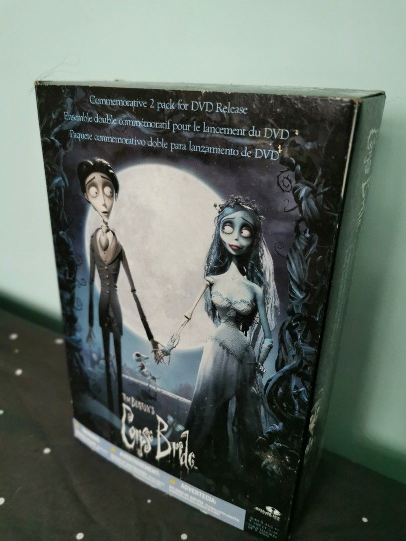 Corpse Bride Commemorative 2 pack DVD release Macfarlane Toys figures ...