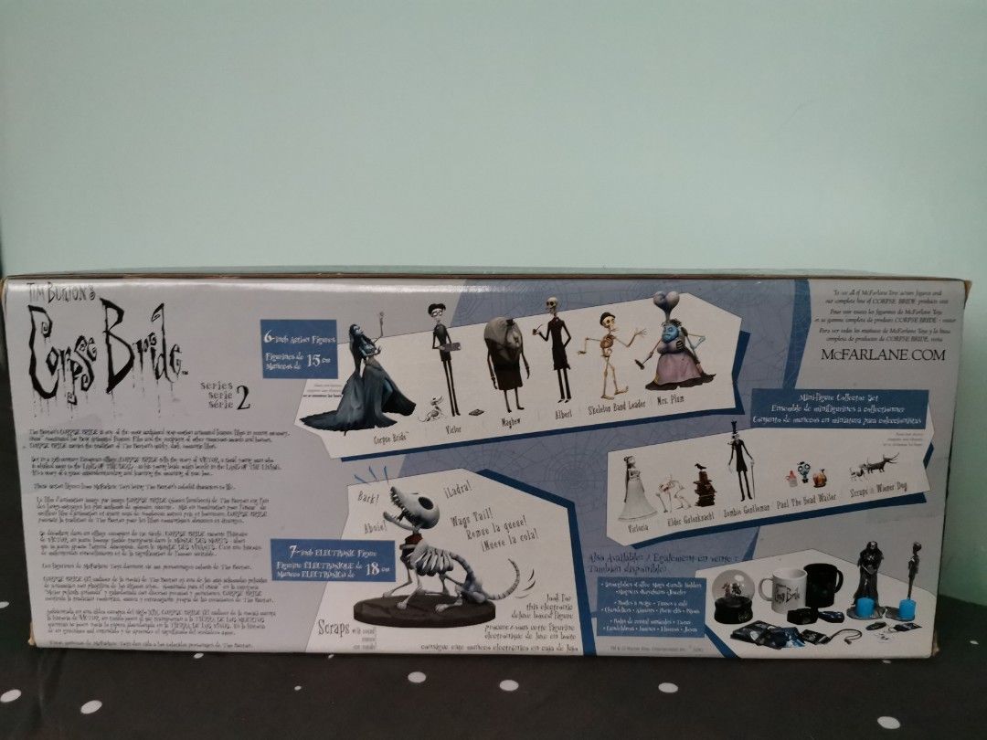 Corpse Bride mini figure collector set series 2, Hobbies & Toys, Toys ...