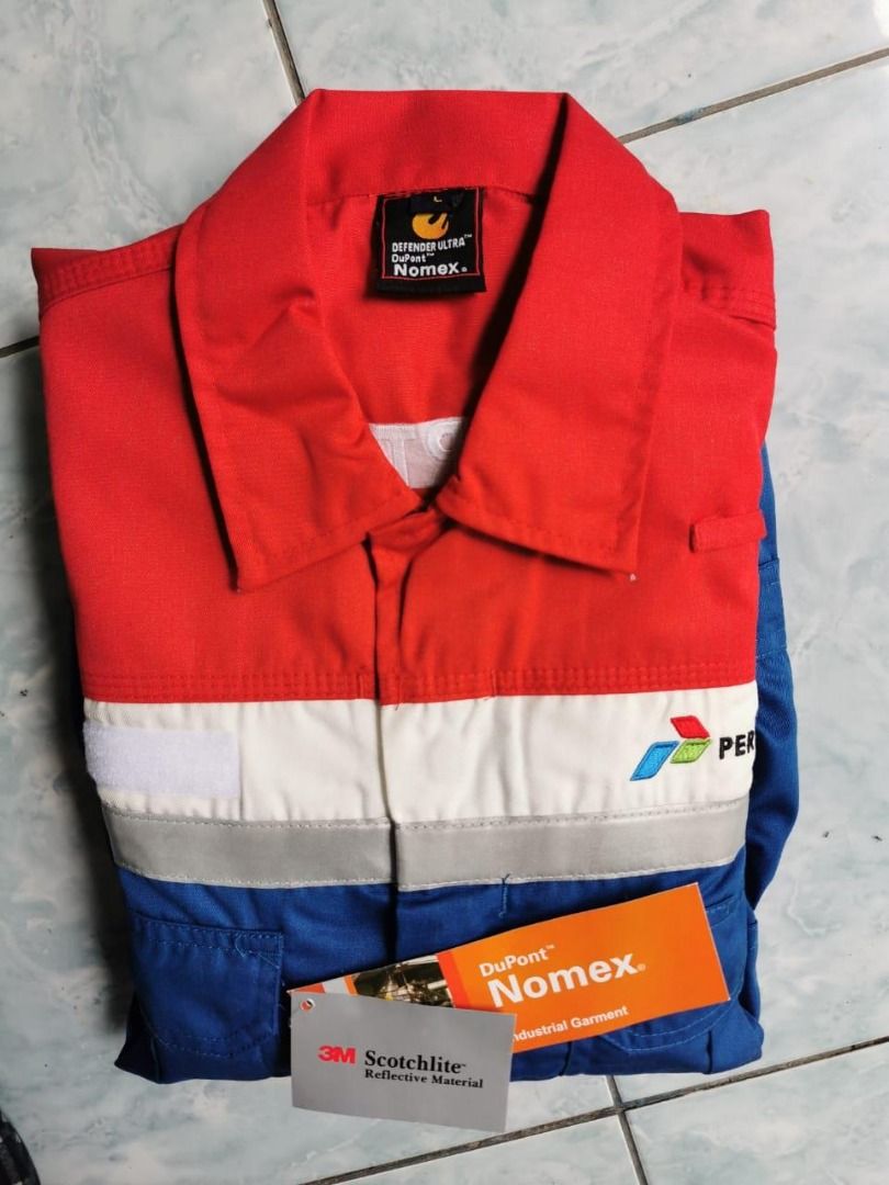 Coverall Wearpack Pertamina Defender Ultra Dupont Nomex IIIA Original ...