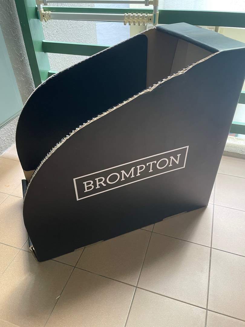 Customised Brompton box holder, Sports Equipment, Bicycles & Parts ...