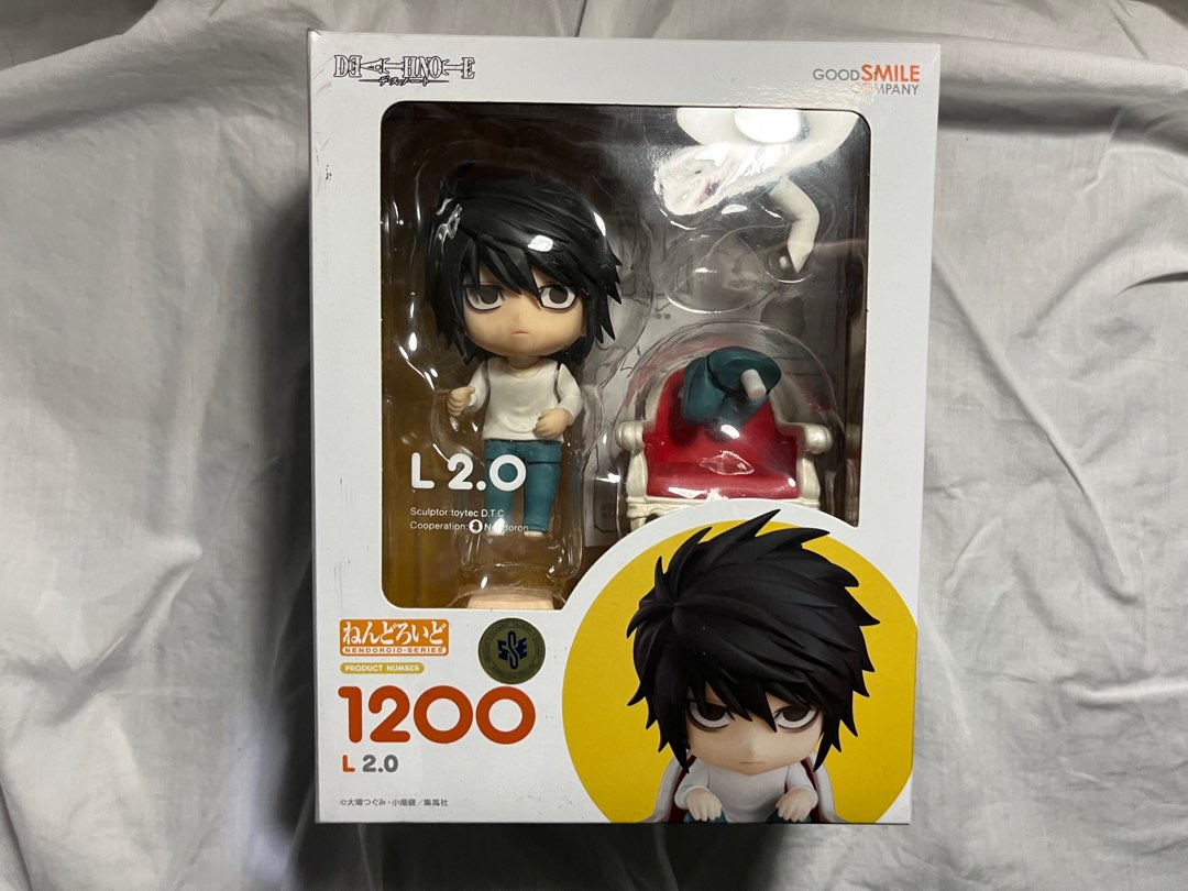 death note L 2.0 nendoroid - complete parts with box, Hobbies & Toys ...