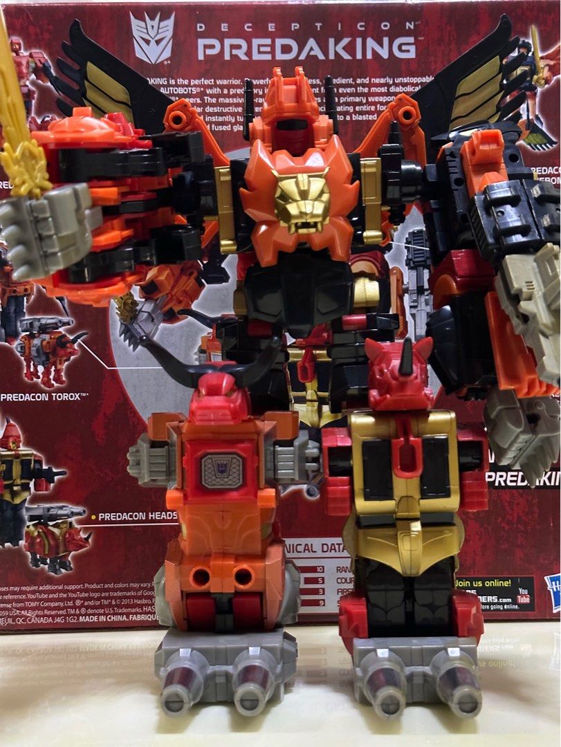 DECEPTICON PREDAKING TRANSFORMERS PLATINUM EDITION, Hobbies & Toys ...