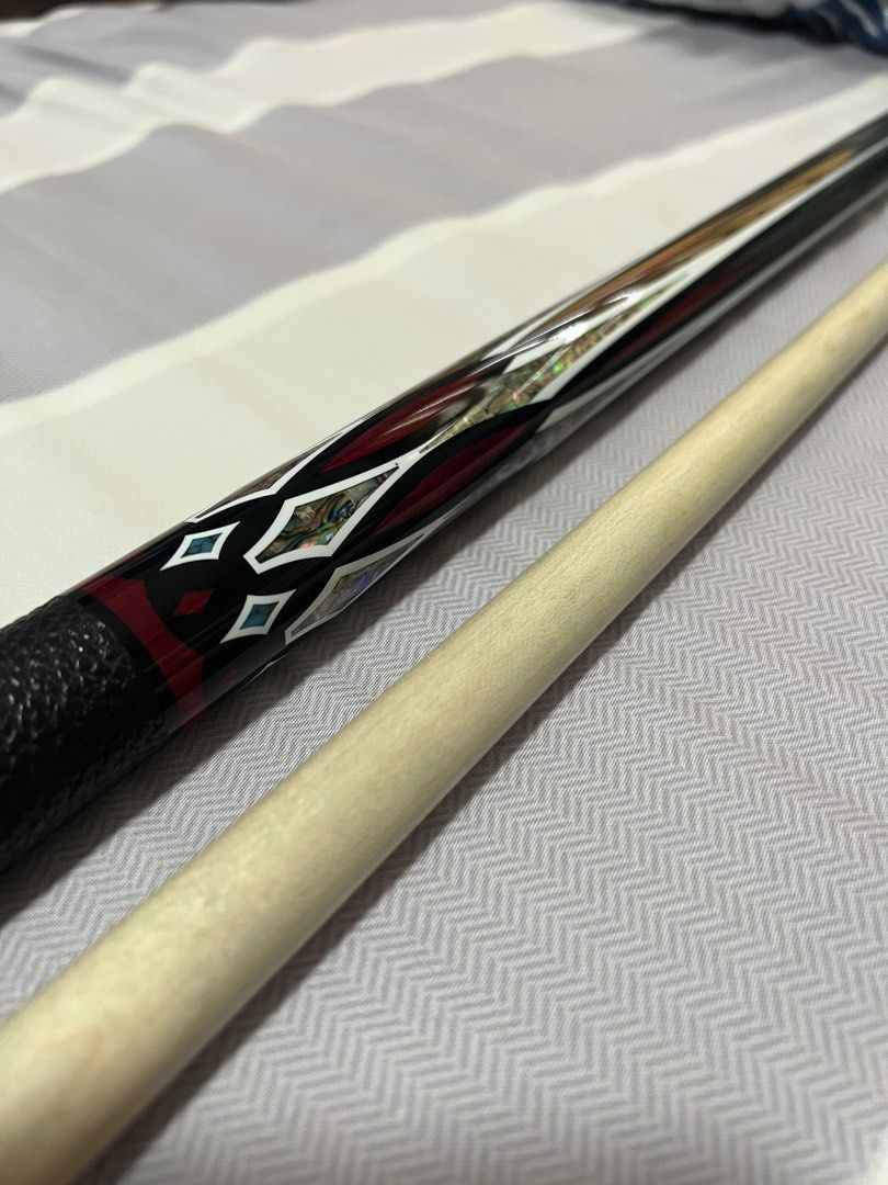 Demon Custom Pool Cue, Sports Equipment, Sports & Games, Billiards ...