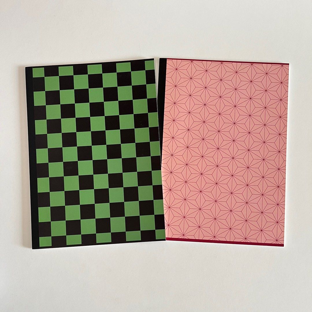 demon slayer inspired notebooks, Hobbies & Toys, Stationery & Craft ...