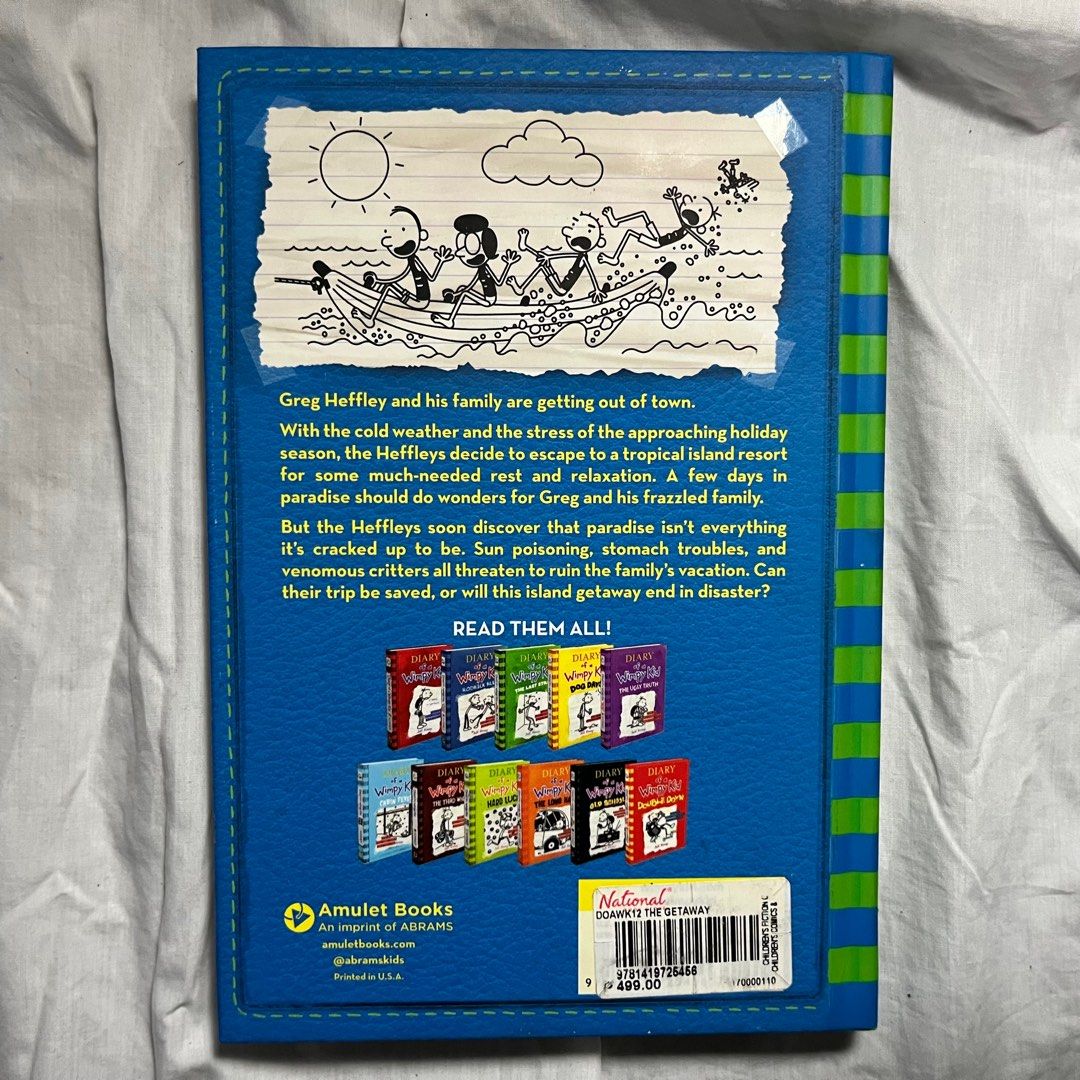 diary of a wimpy kid: the getaway - jeff kinney, Hobbies & Toys, Books ...