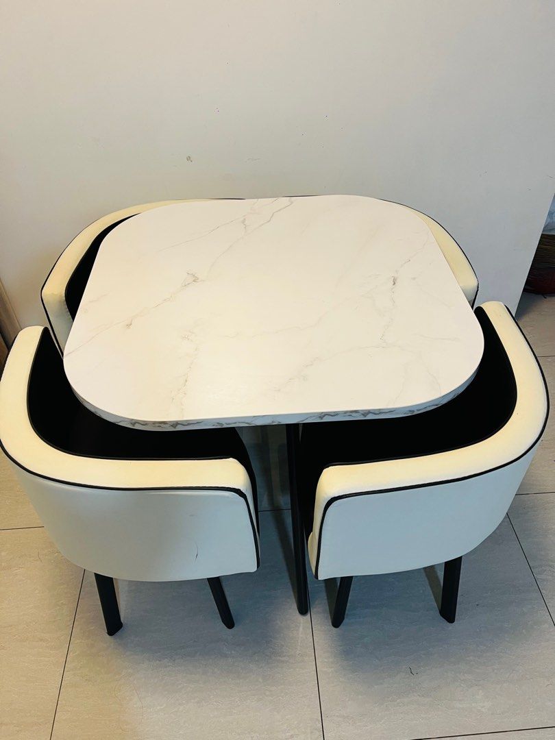 Dining Table with chairs, Furniture & Home Living, Furniture, Other ...