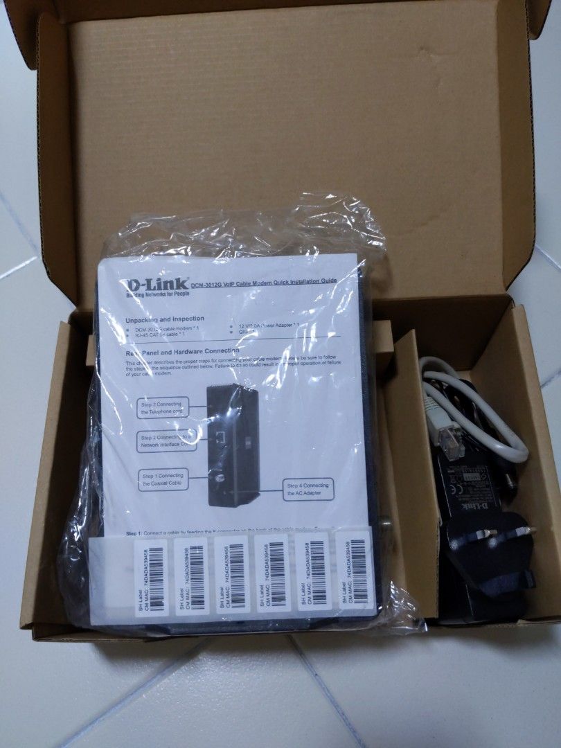 D-Link DCM 3012G Modem, Computers & Tech, Parts & Accessories ...