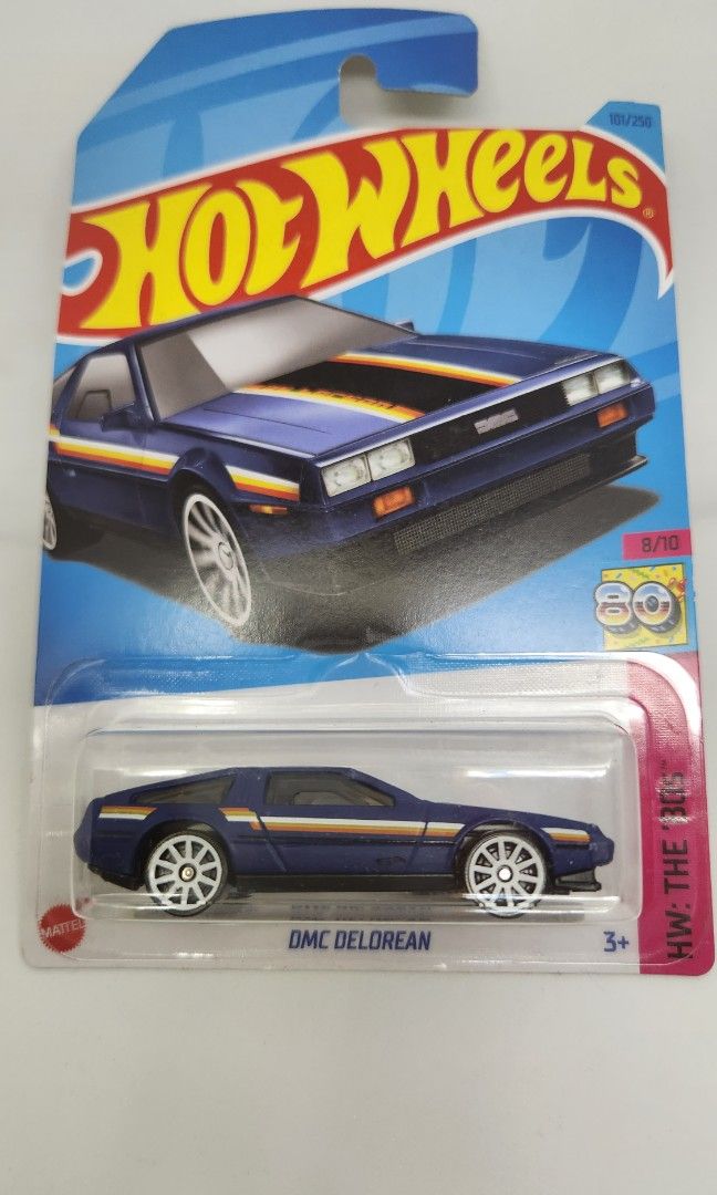 DMC Delorean Hot Wheels, Hobbies & Toys, Toys & Games on Carousell
