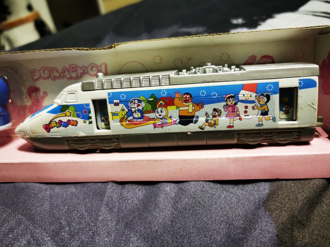Doraemon mini train, Hobbies & Toys, Toys & Games on Carousell