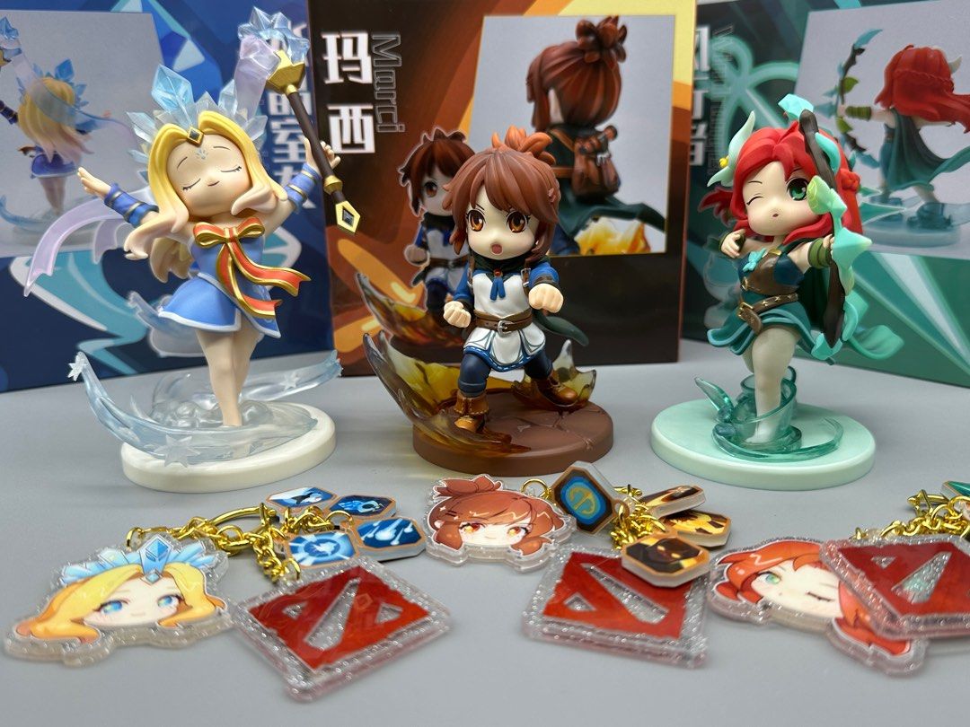 Dota 2 limited edition figure for TI11 on Carousell