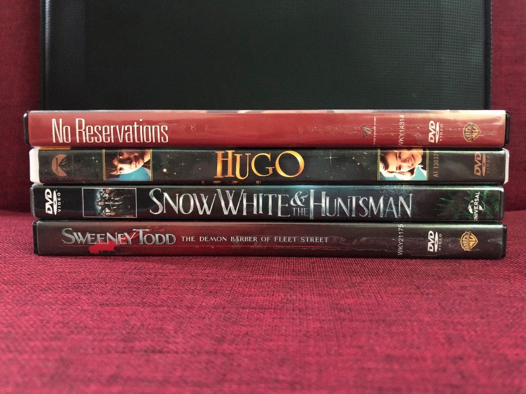 DVDs PHP200 each (No Reservations, Hugo, Snow White & The Huntsman ...