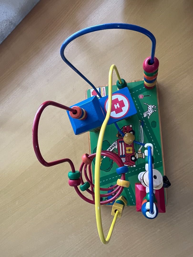 Educo Spiral Bead Maze Hospital Theme with Extra Figurine on "Call ...