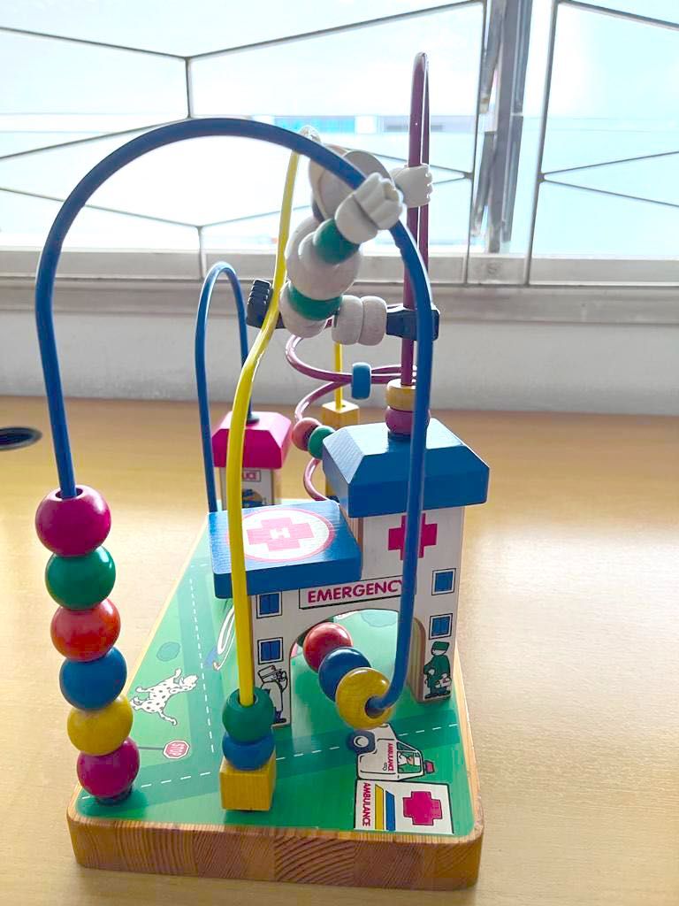 Educo Spiral Bead Maze Hospital Theme with Extra Figurine on "Call ...