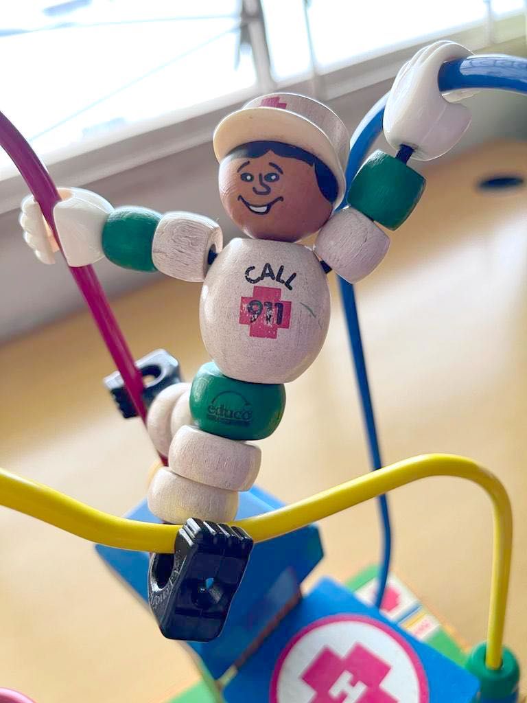 Educo Spiral Bead Maze Hospital Theme with Extra Figurine on "Call ...