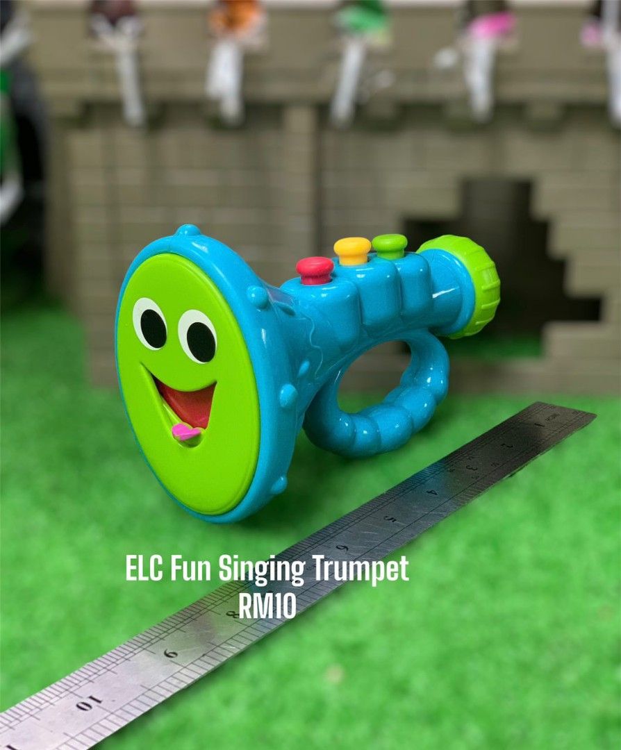 ELC Fun Singing Trumpet, Hobbies & Toys, Toys & Games on Carousell