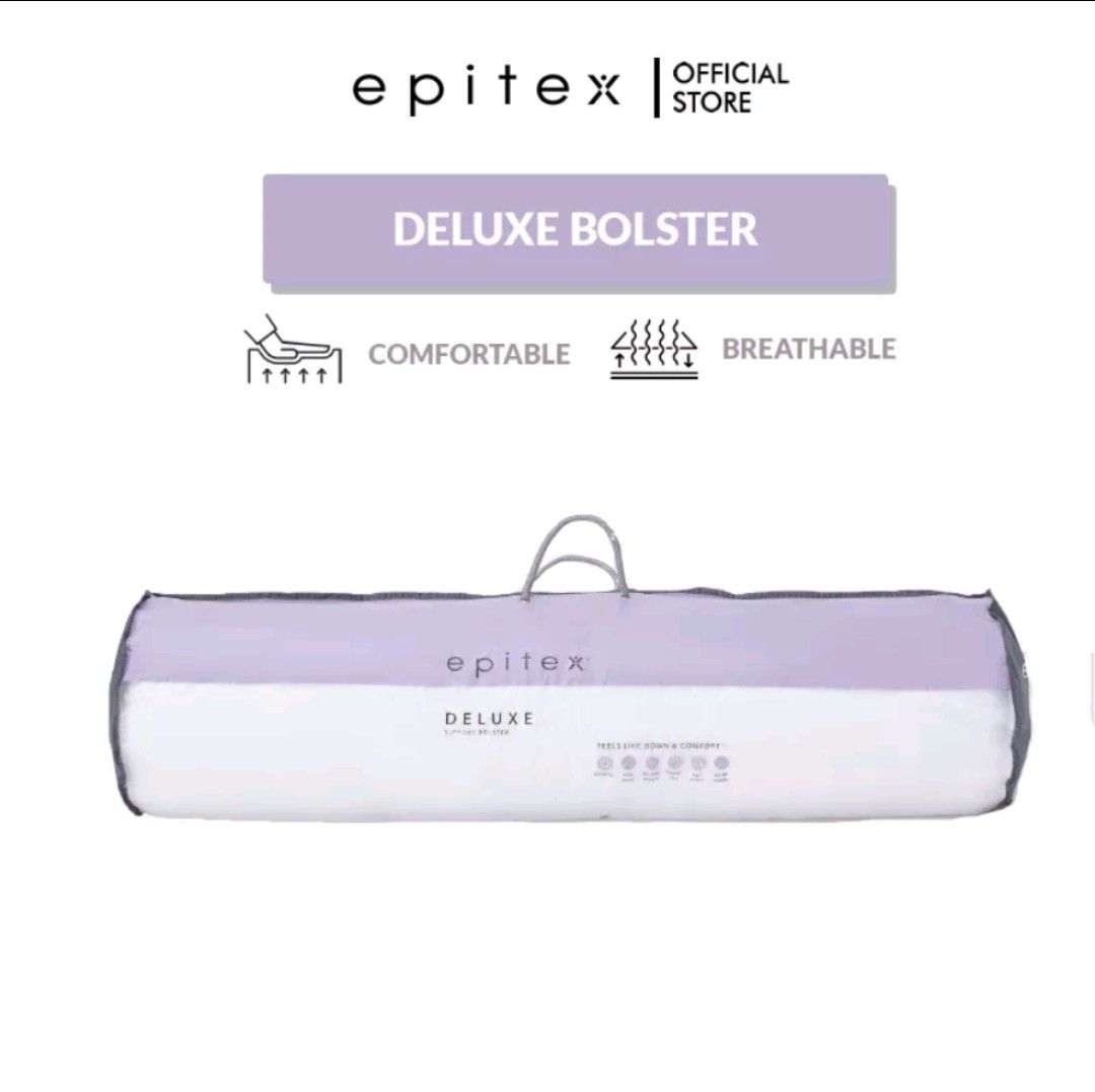 Epitex Deluxe Bolster 1800gm, Furniture & Home Living, Bedding & Towels ...