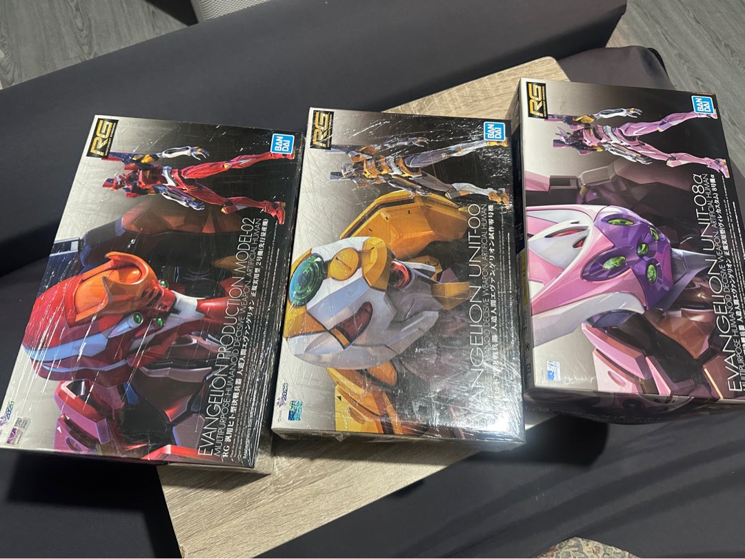 EVANGELION REAL GRADE BUNDLE, Hobbies & Toys, Memorabilia ...