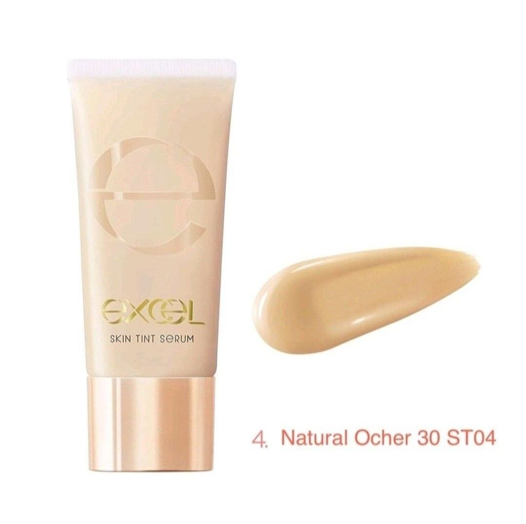 Excel skin tint serum st04 liquid foundation, Beauty & Personal Care, Face, Makeup on Carousell