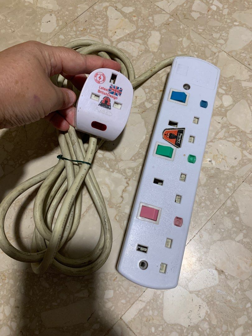 Extension Cord ( Soap Bar), TV & Home Appliances, Electrical, Adaptors ...