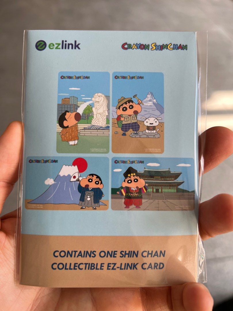 Ezlink card Crayon Shin Chan, Hobbies & Toys, Memorabilia ...