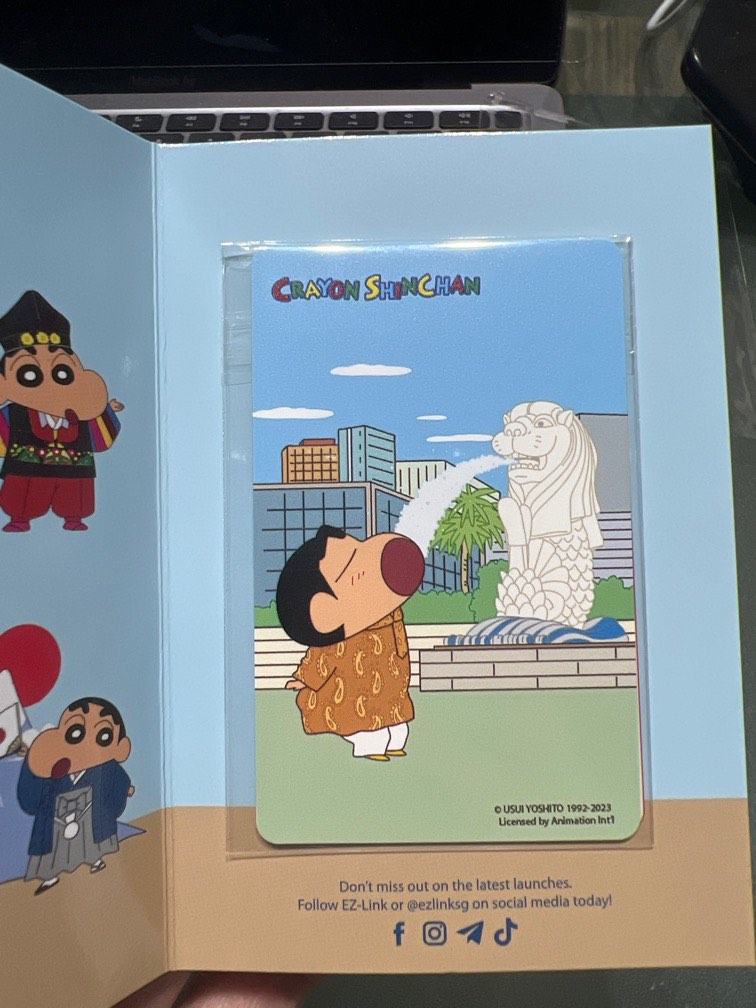 ezlink crayon shin chan labixiaoxin, Hobbies & Toys, Memorabilia ...