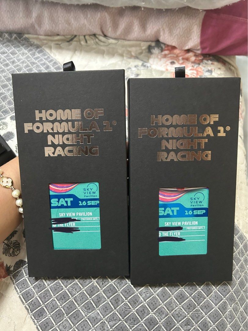 F1 SUNDAY SKY VIEW PAVILION, Tickets & Vouchers, Event Tickets on Carousell
