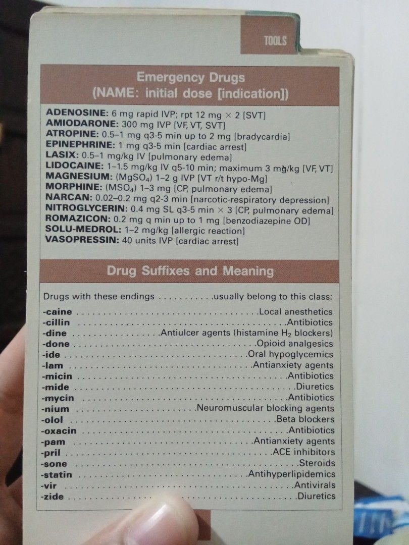 [FA DAVIS] Med Notes: Nurse's Pocket Pharmacology Guide, Hobbies & Toys ...