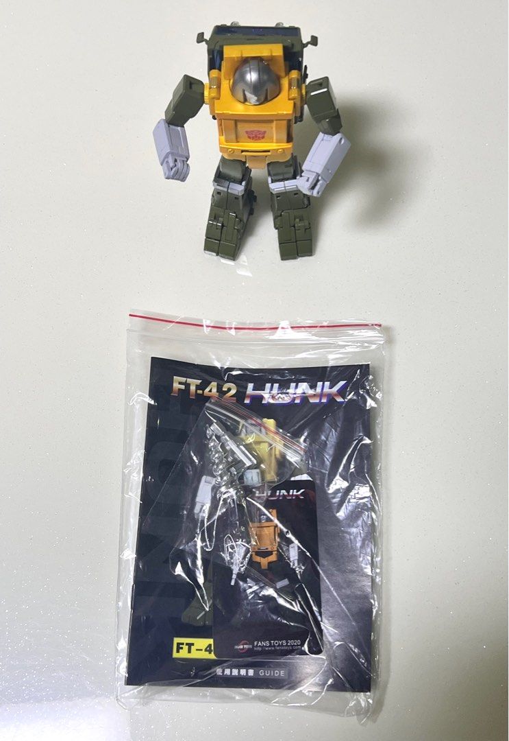 Fanstoys Transformers Masterpiece FT42 Hunk aka Brawn, Hobbies & Toys ...