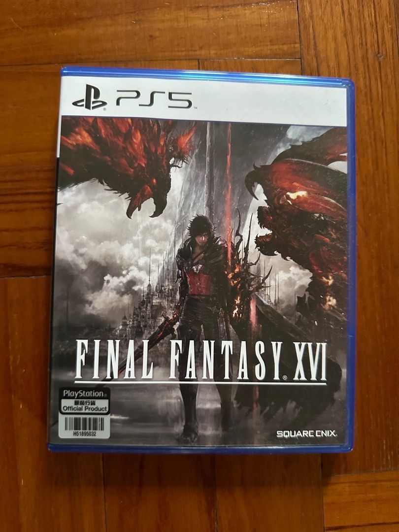 Final Fantasy XVI PS5 (disc version), Video Gaming, Video Games ...
