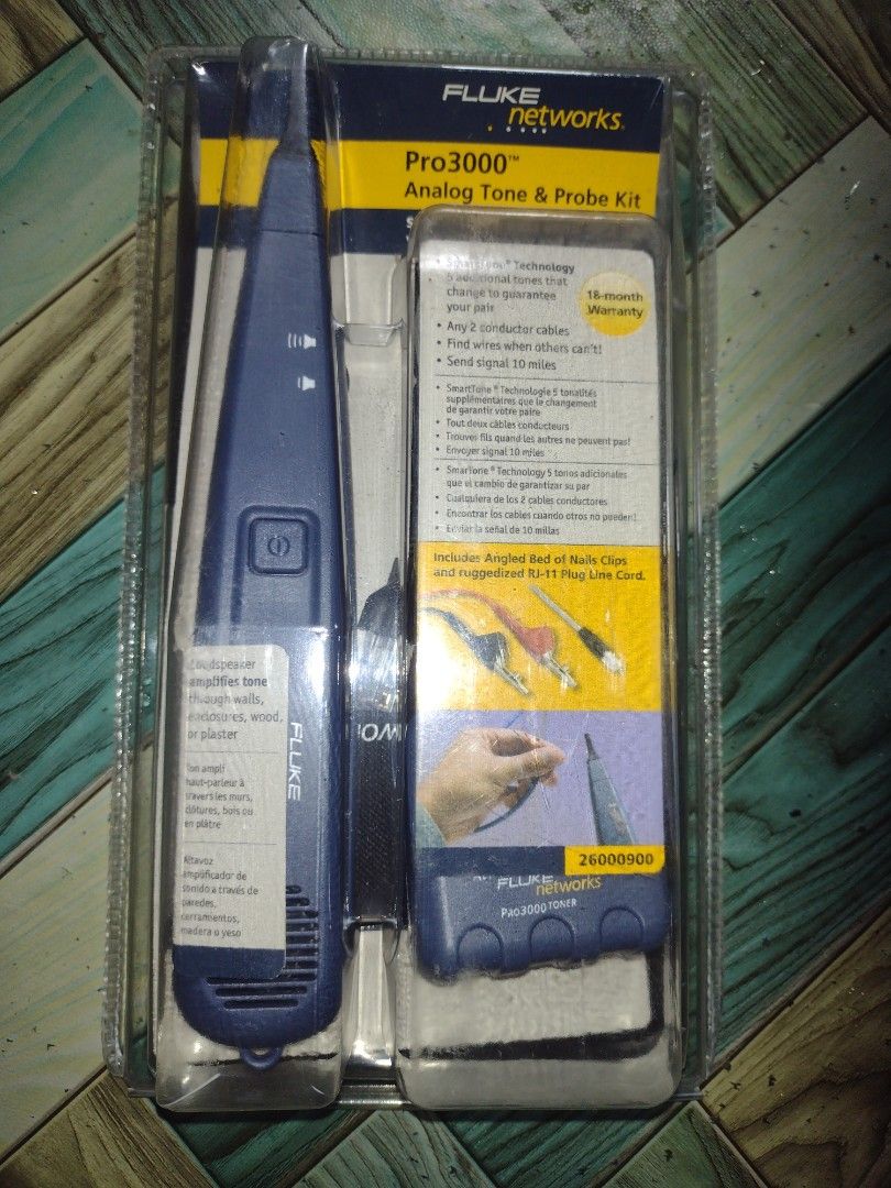 Fluke Pro3000 Tone Tracer, Computers & Tech, Parts & Accessories ...