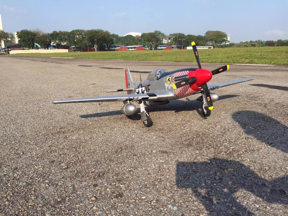 FMS P51 1100mm Mustang PNP, Hobbies & Toys, Toys & Games on Carousell