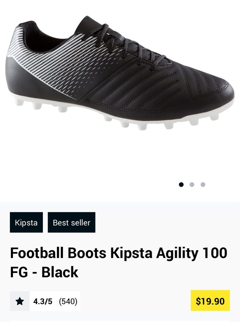 Football boots (Kipsta), Men's Fashion, Footwear, Boots on Carousell