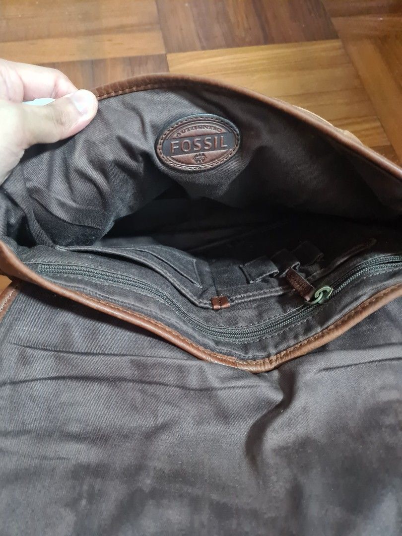 Fossil men messenger bag, Men's Fashion, Bags, Sling Bags on Carousell
