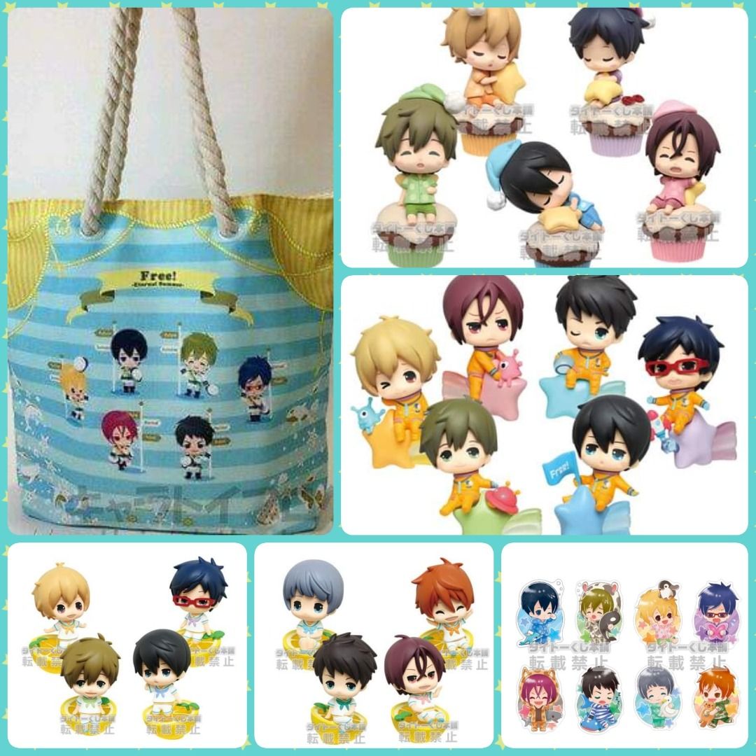 Free! Anime Double-Sided Anime Poster - Swimsuits Haru, Makoto, Nagisa ...